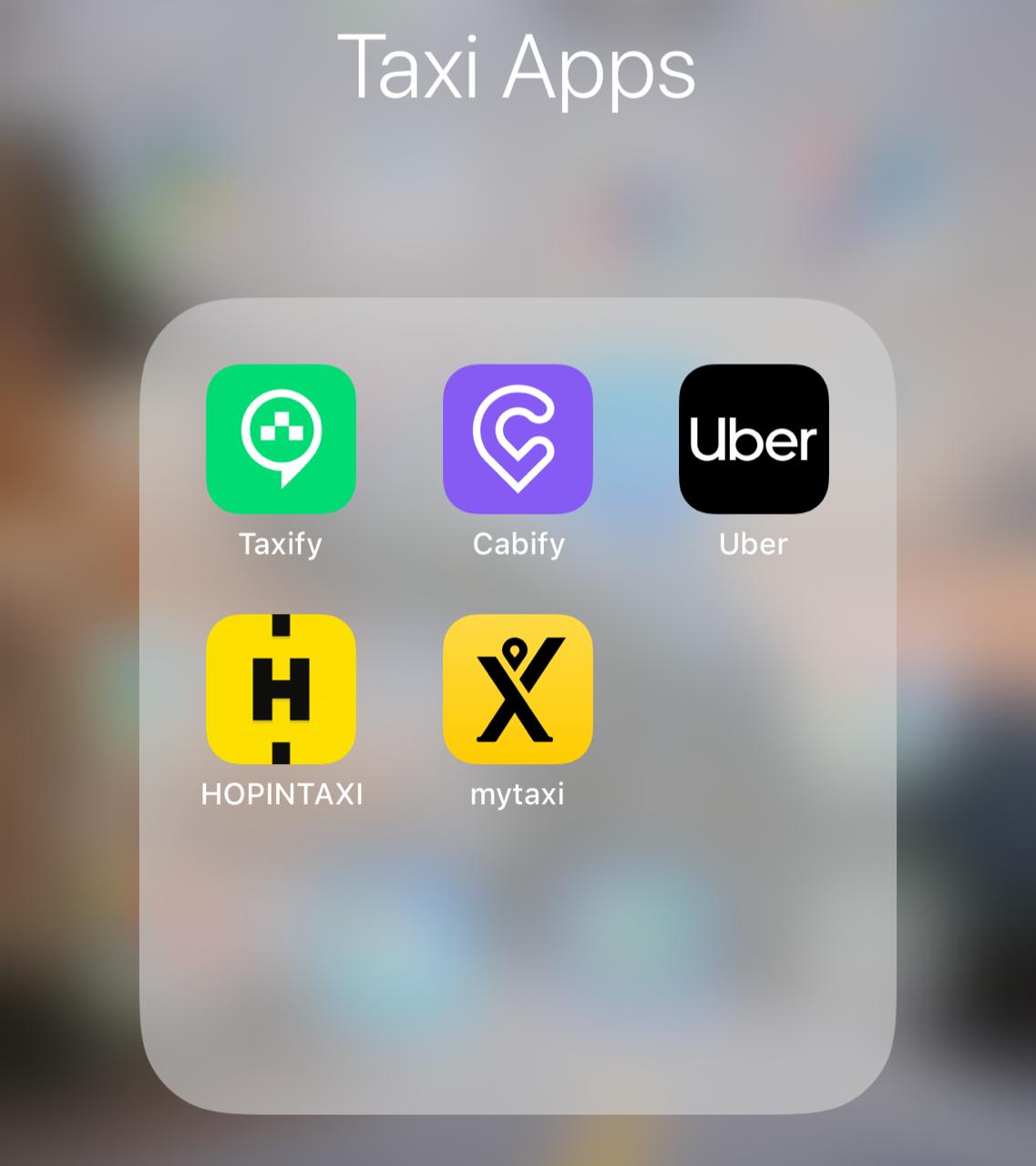 5 aplicaciones para tomar taxis en Europa - Viajo.org