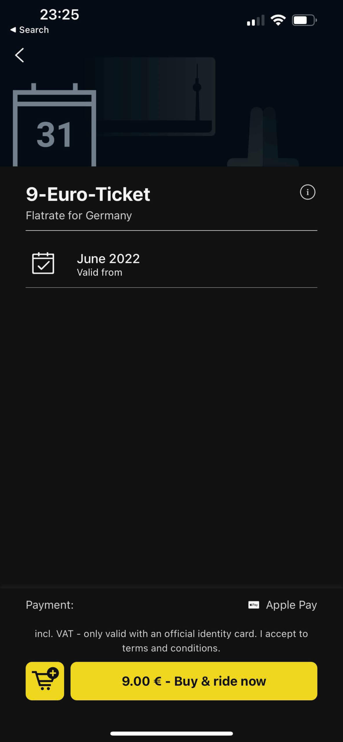 Alemania: transporte público a solo 9 EUROS por mes